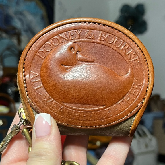 Dooney & Bourke | Bags | Dooney Bourke Duck Vintage Coin Pouch | Poshmark
